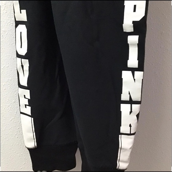 PINK Victoria's Secret | Pants & Jumpsuits | Vs Pink Logo Sweat Pant ...